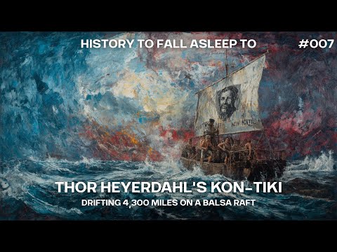 The ENTIRE story of the Kon-Tiki Voyage | History To Fall Asleep To | Documentary