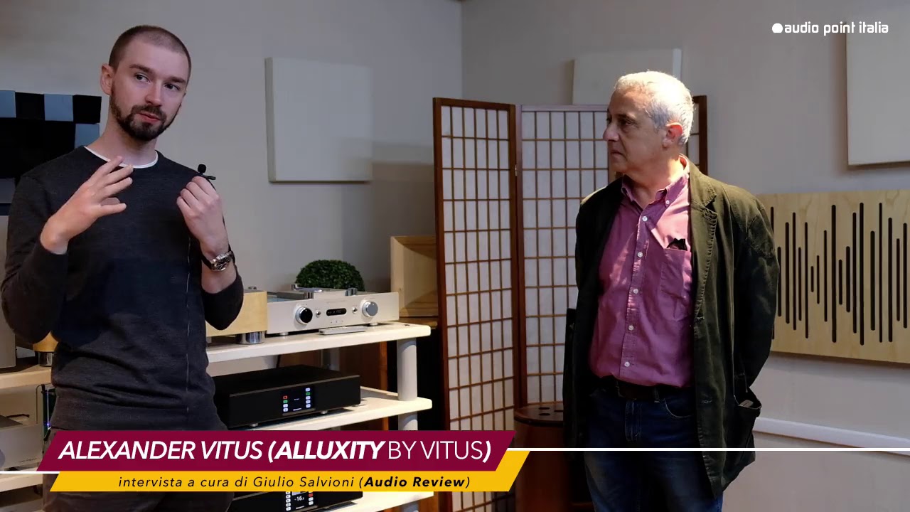 Audio Point Italia Intervista ad Alexander Vitus (Alluxity) - YouTube
