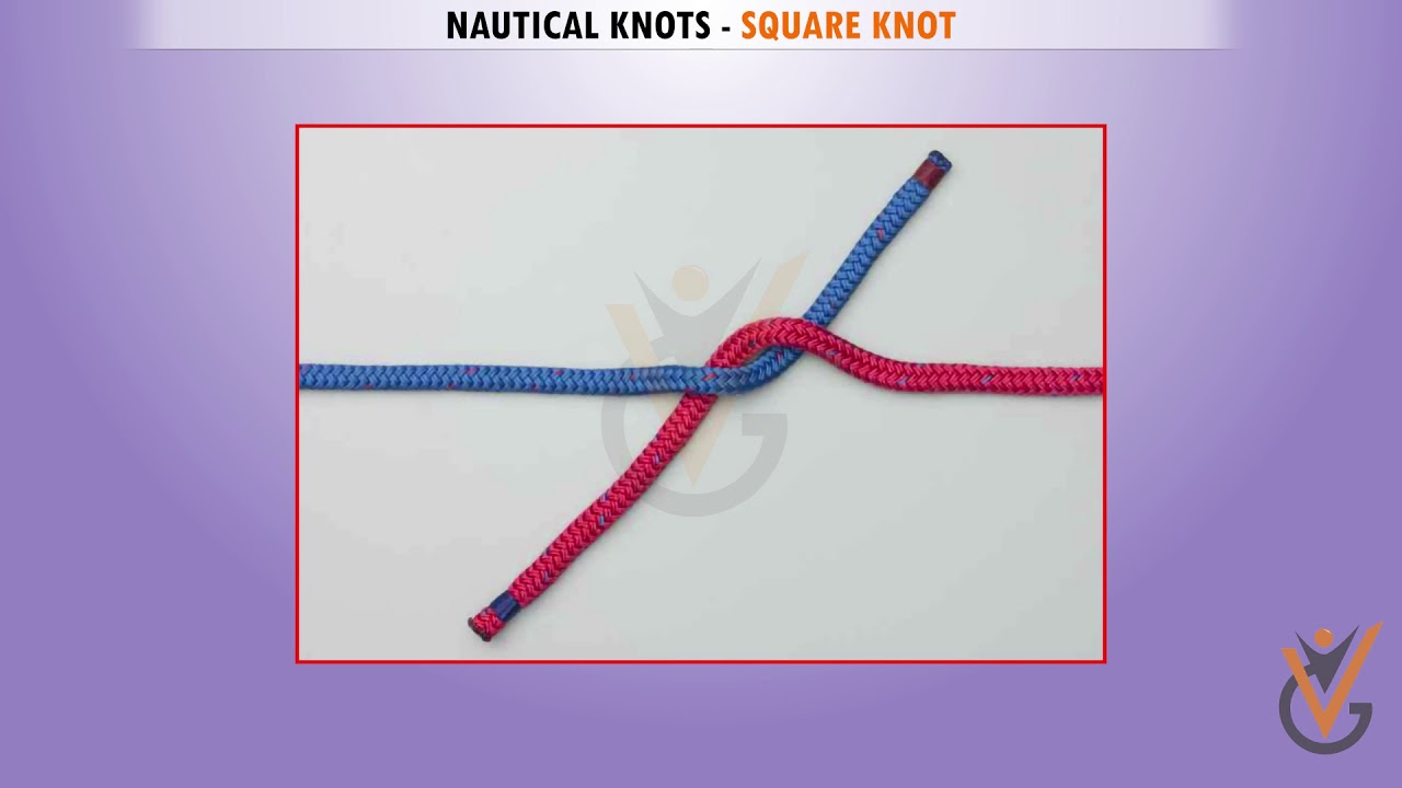 Square Knot | Nautical Knots | Knots - YouTube