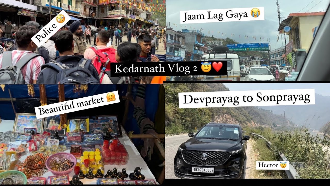 Kedarnath Vlog 2 🥰 ️ Devprayag to Sonprayag 😇🕉️🙏 Amazing Trip #travel ...