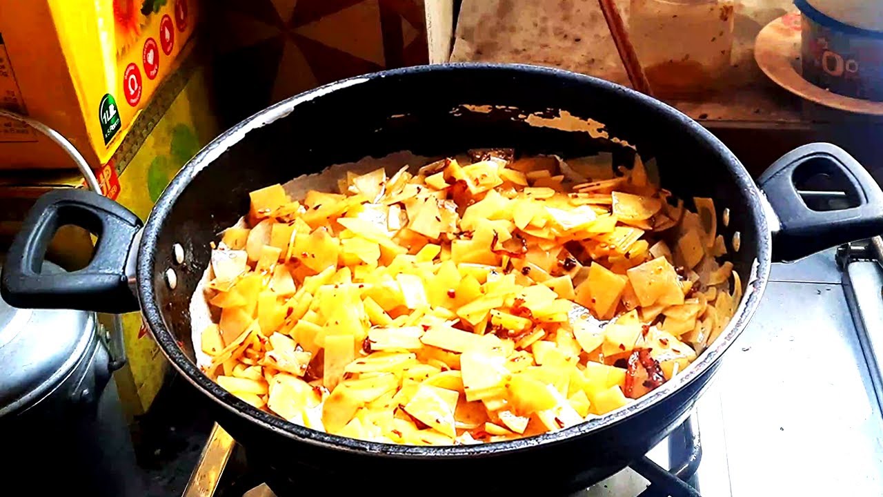 🔥 Aloo Bhujia Sabzi with Roti – Simple & Tasty Meal | Middle Class Food ...