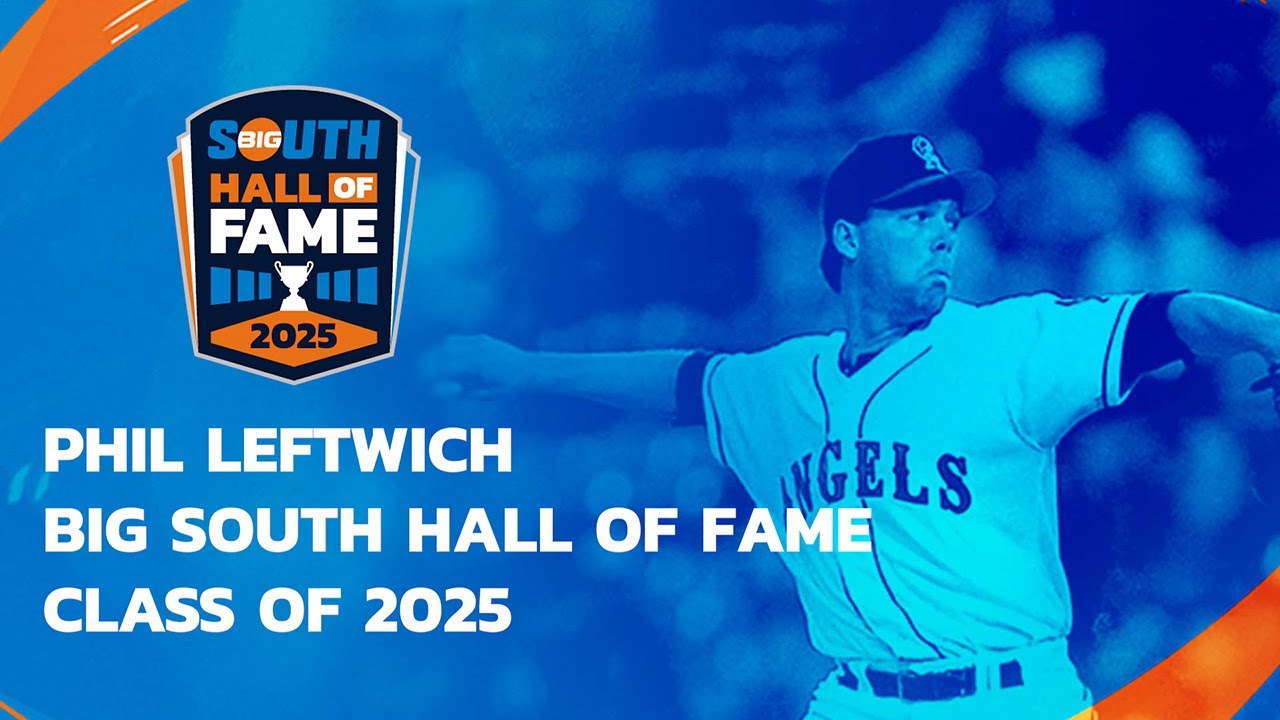 Phil Leftwich is Inducted to the Big South Hall of Fame - YouTube