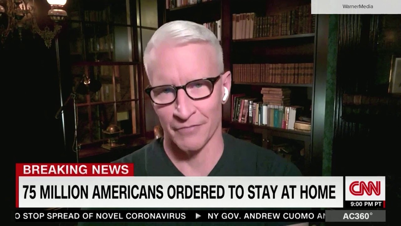 CNN "Anderson Cooper 360" From Home March 20, 2020 - YouTube