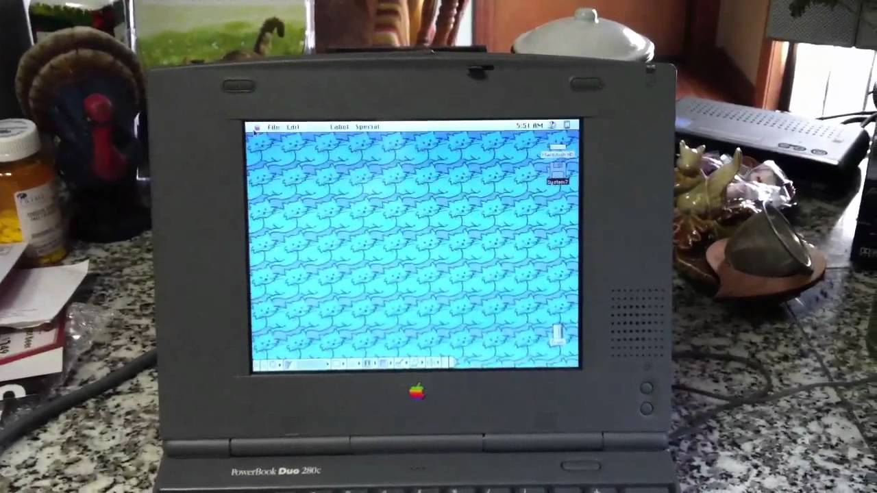 Apple PowerBook Duo MiniDock with Floppy Drive - YouTube