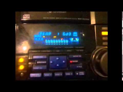 sony mini hi fi stereo system surround sound dolby pro logic - YouTube