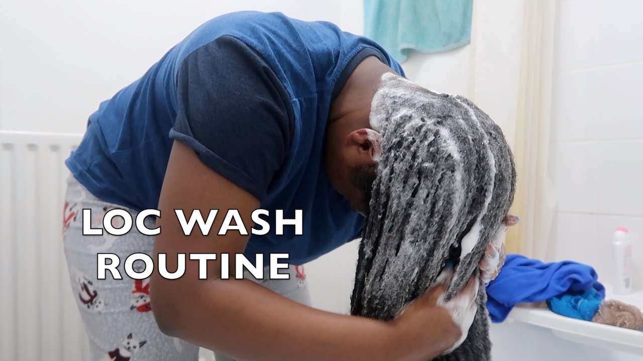 LOC WASH DAY ROUTINE - YouTube