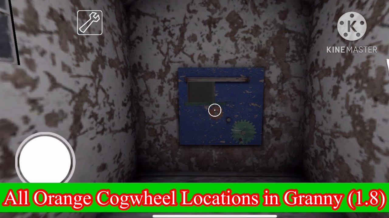 All Orange Cogwheel Locations in Granny (1.8) - YouTube