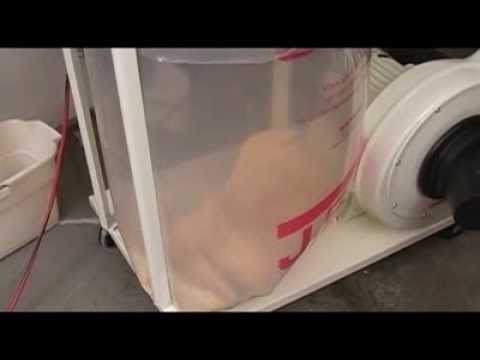 JET Vortex Cone Dust Collector - YouTube