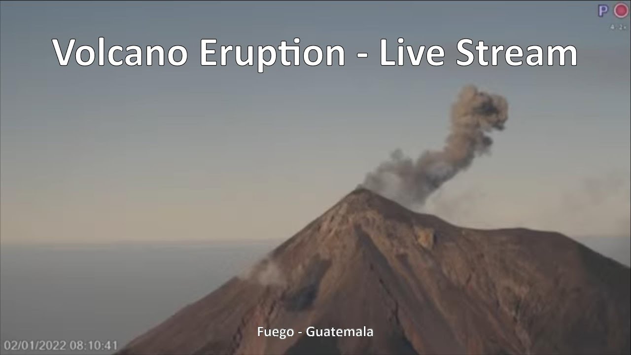 DrFox2000 - Volcano Eruption Live Stream Recording - YouTube