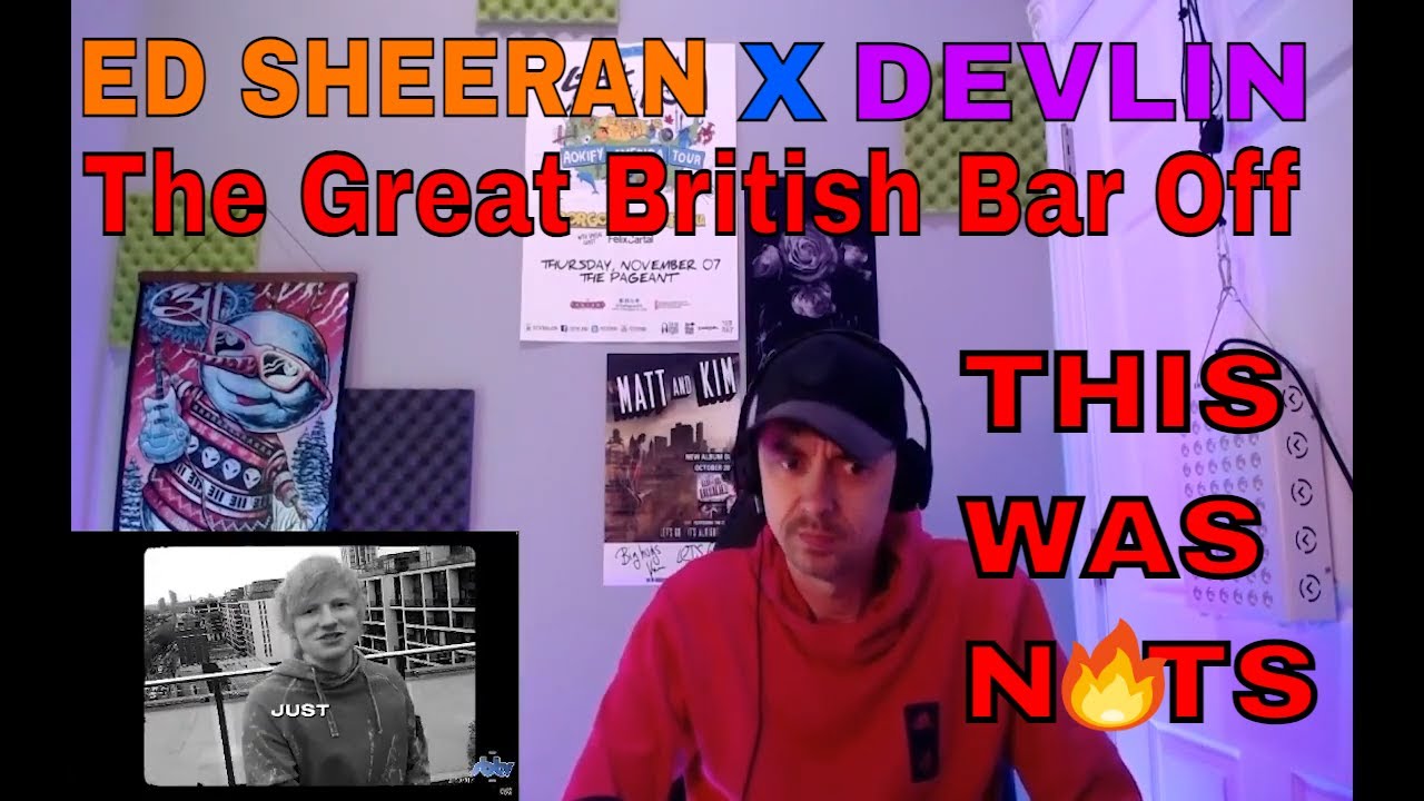 Devlin x Ed Sheeran | "The Great British Bar Off" | SBTV [REACTION ...