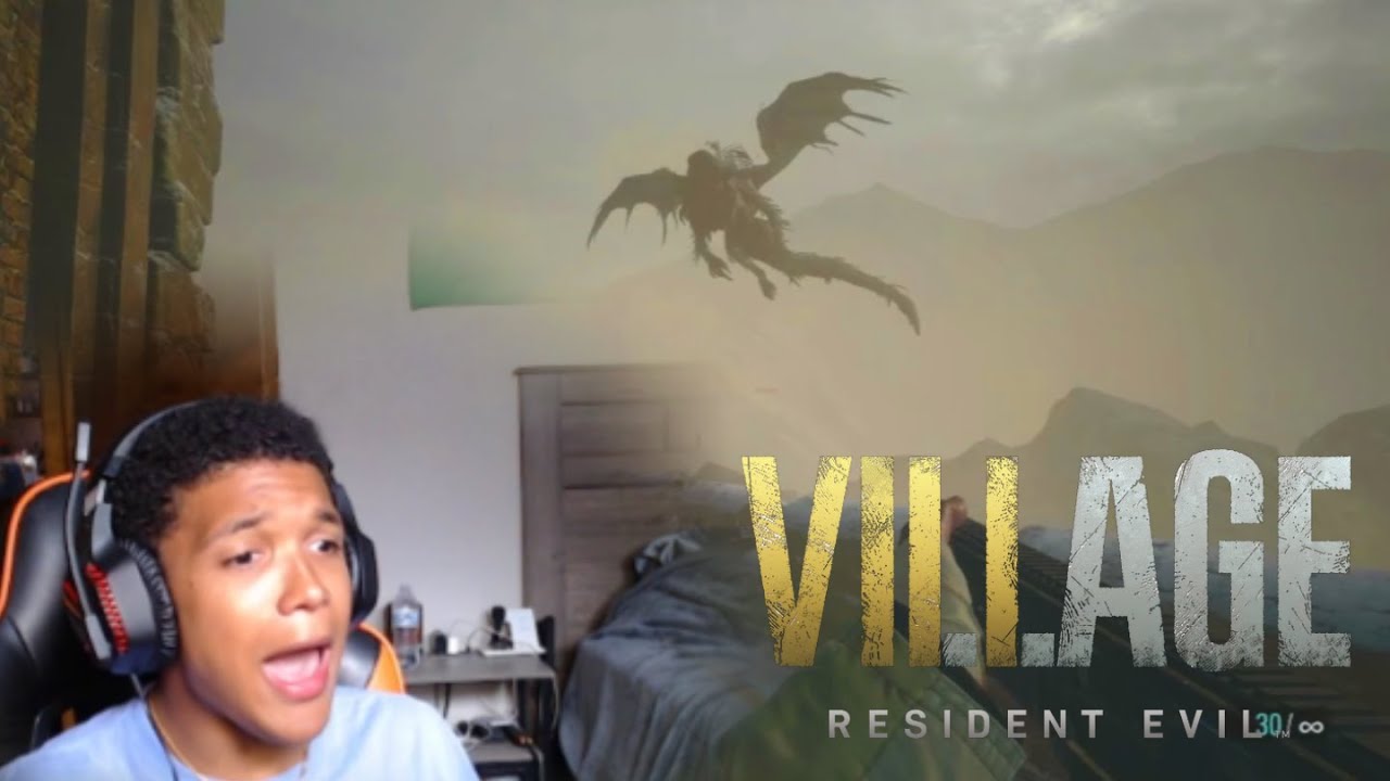 She turned into a FREAKING DRAGON!! I Resident Evil Village (Part 4 ...