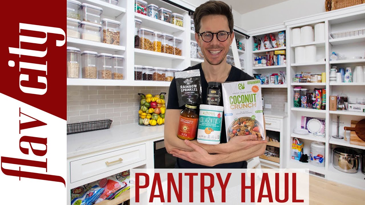 What's In My Pantry Winter Edition - Healthy Pantry Haul - YouTube