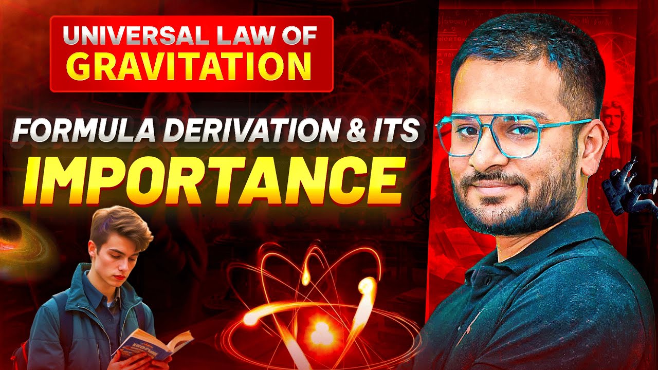 Universal Law of Gravitation | Formula derivation & its Importance ...