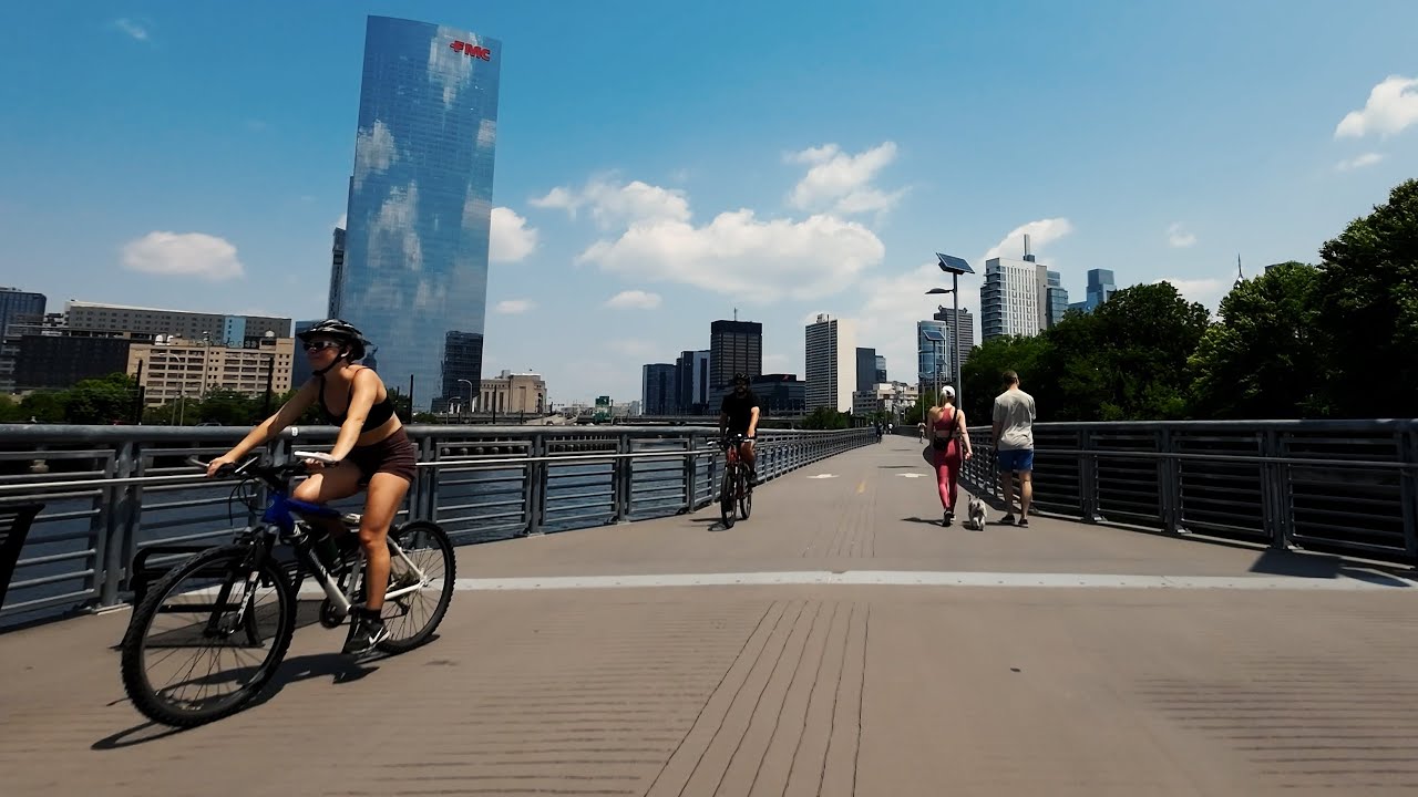 Bike ride along Kelly Drive, Philly. - YouTube