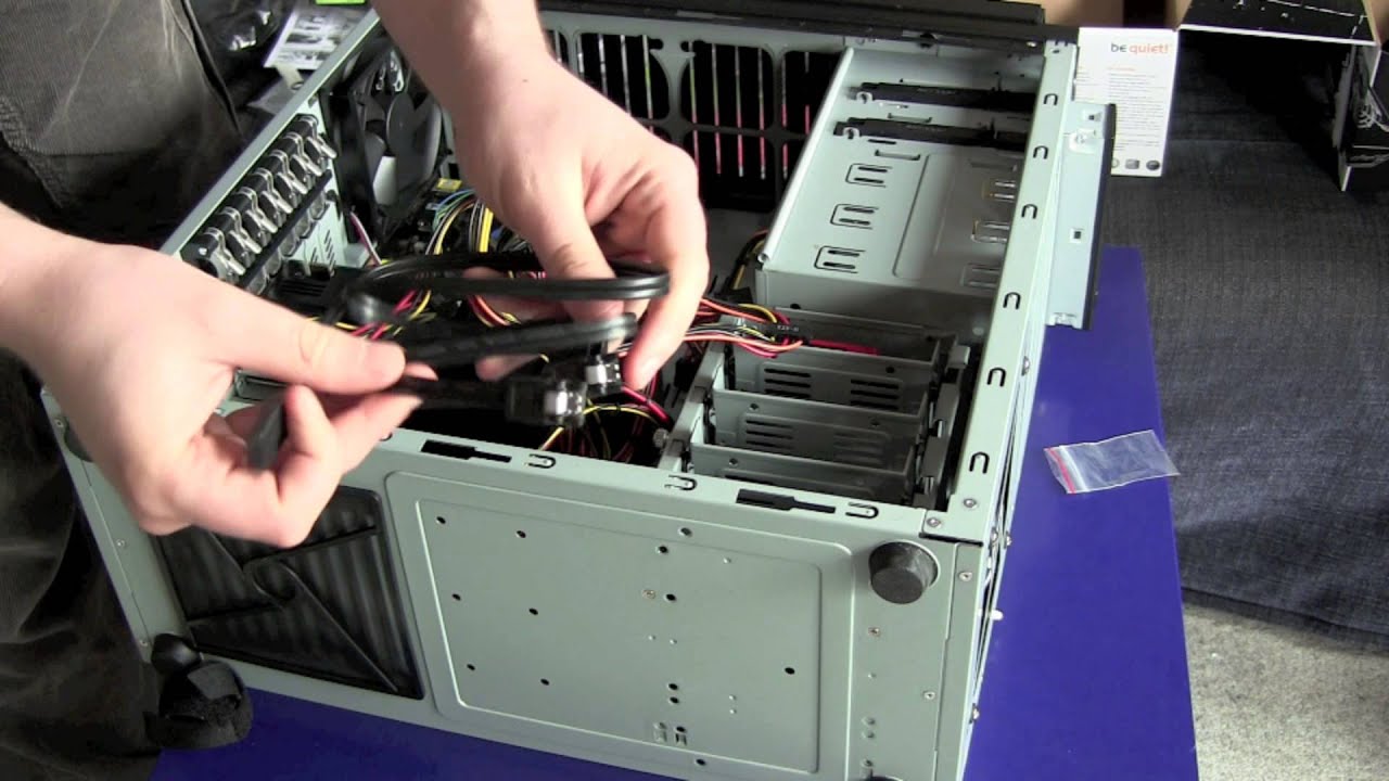 Laufwerk Einbau - Windows Gaming PC - YouTube