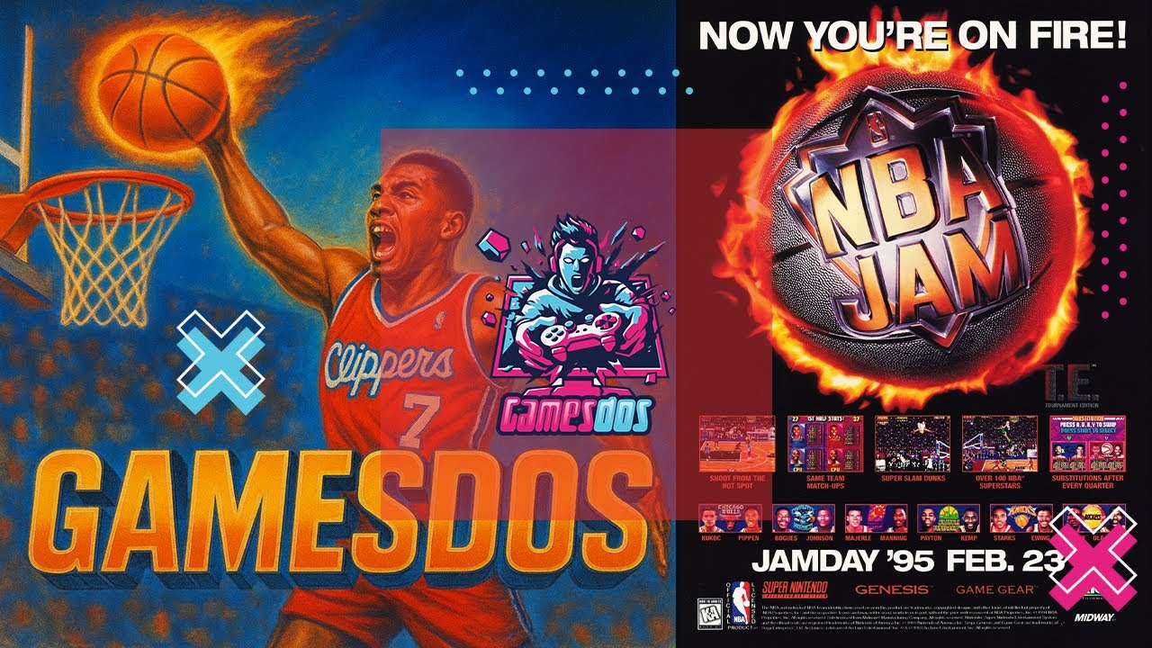 NBA Jam Tournament Edition Gameplay Arcade HD 1080p - YouTube