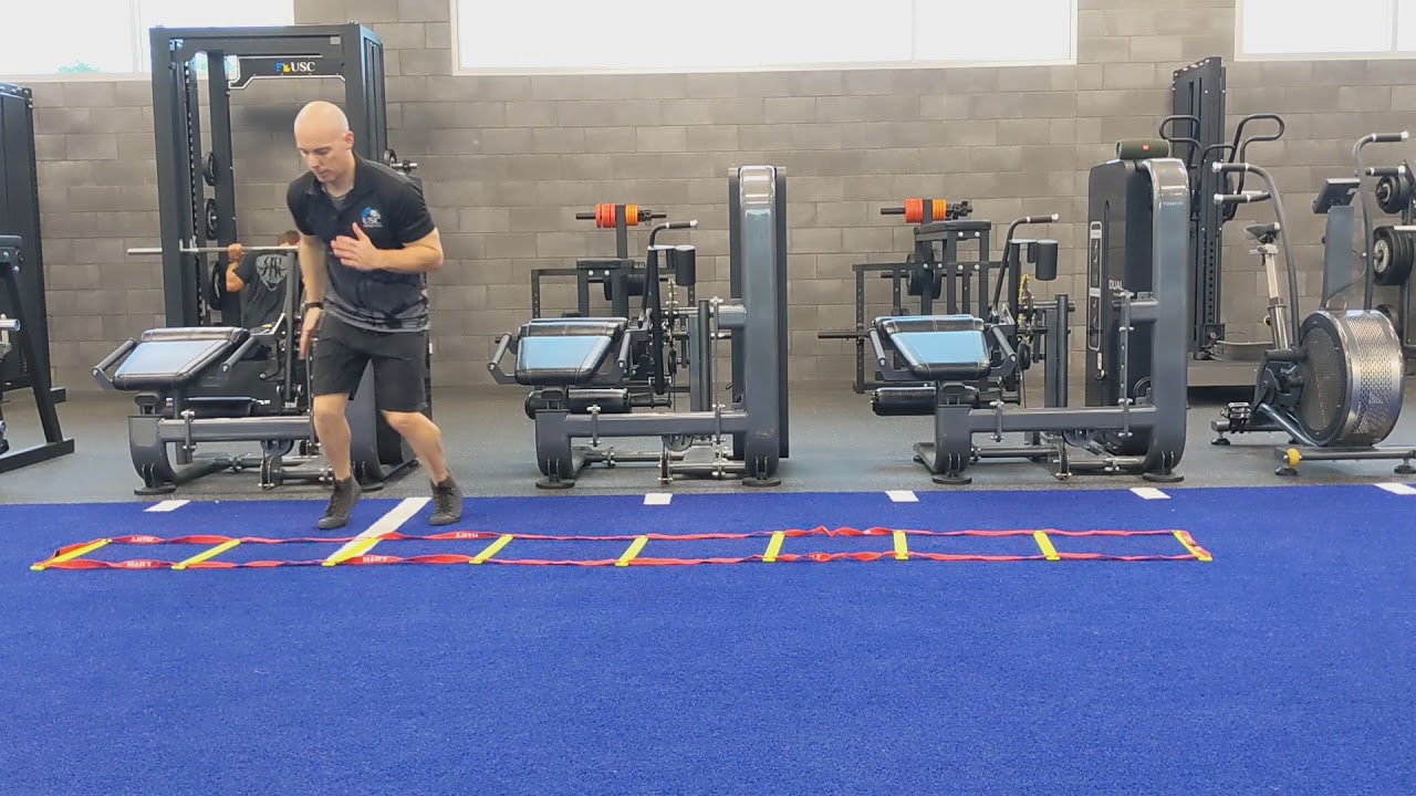 Ladder - two in two out, lateral - YouTube