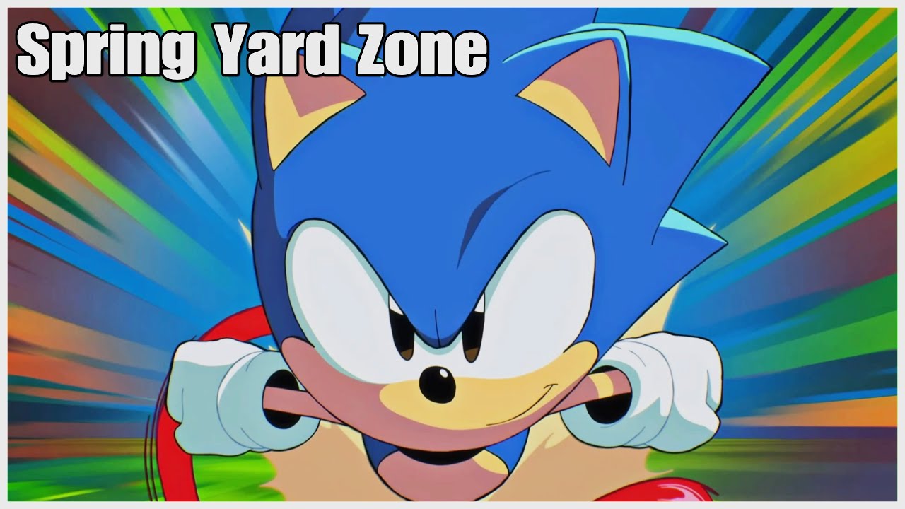 Sonic Origins Plus: Sonic the Hedgehog | Spring Yard Zone - YouTube