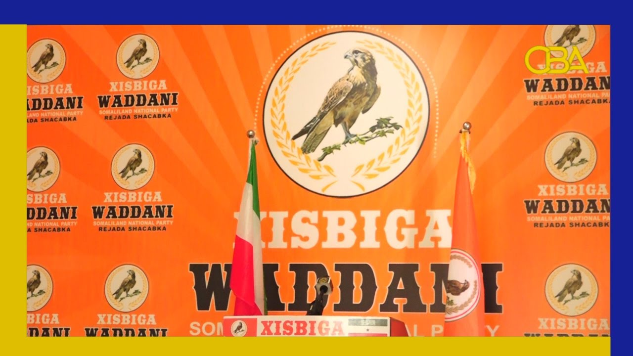 Somaliland is sliding into dictatorship says Waddani party - YouTube