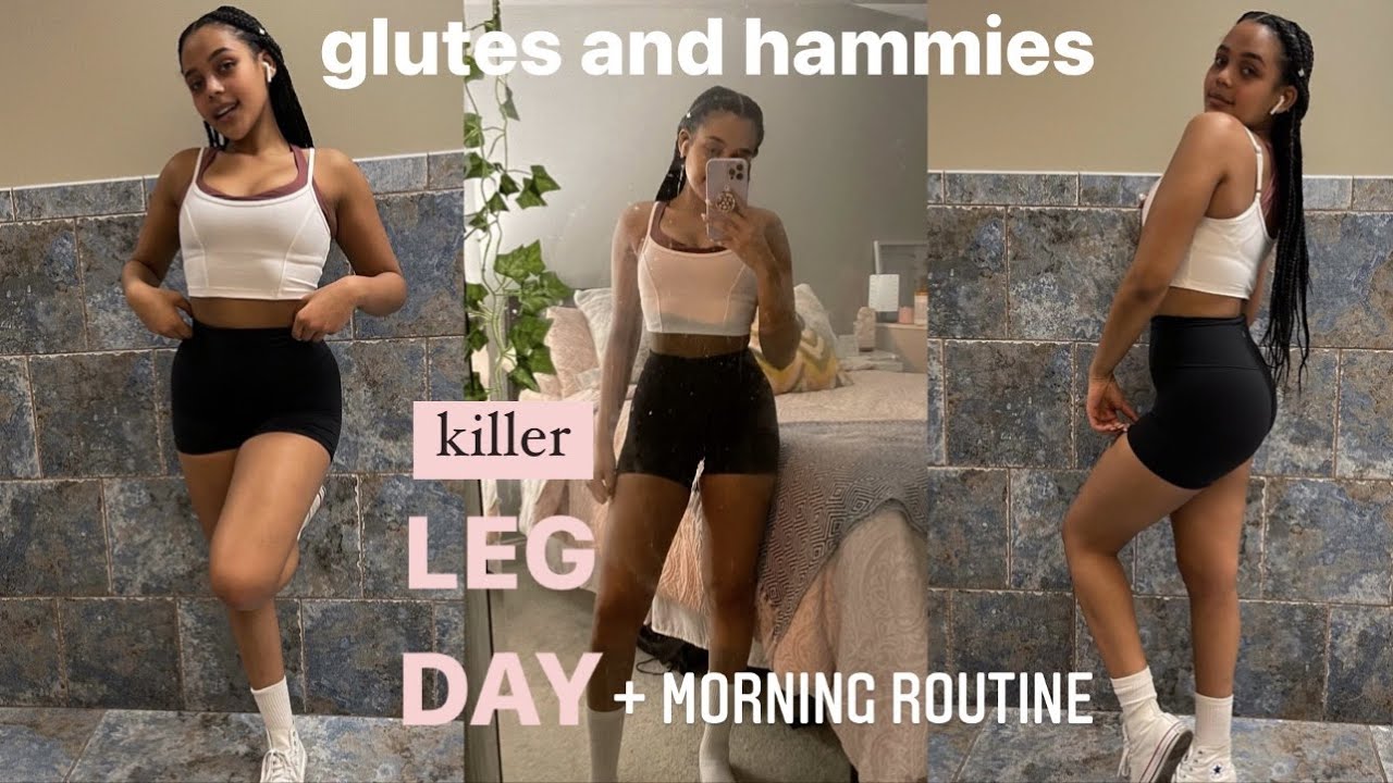 Glutes and Hamstrings Workout || morning routine - YouTube