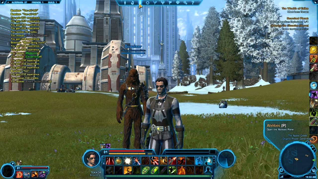 SWTOR Scoundrel Gameplay Quicklook - YouTube