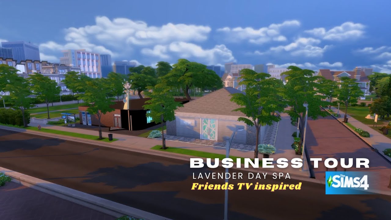 The Sims 4 | Lavender Day Spa - YouTube