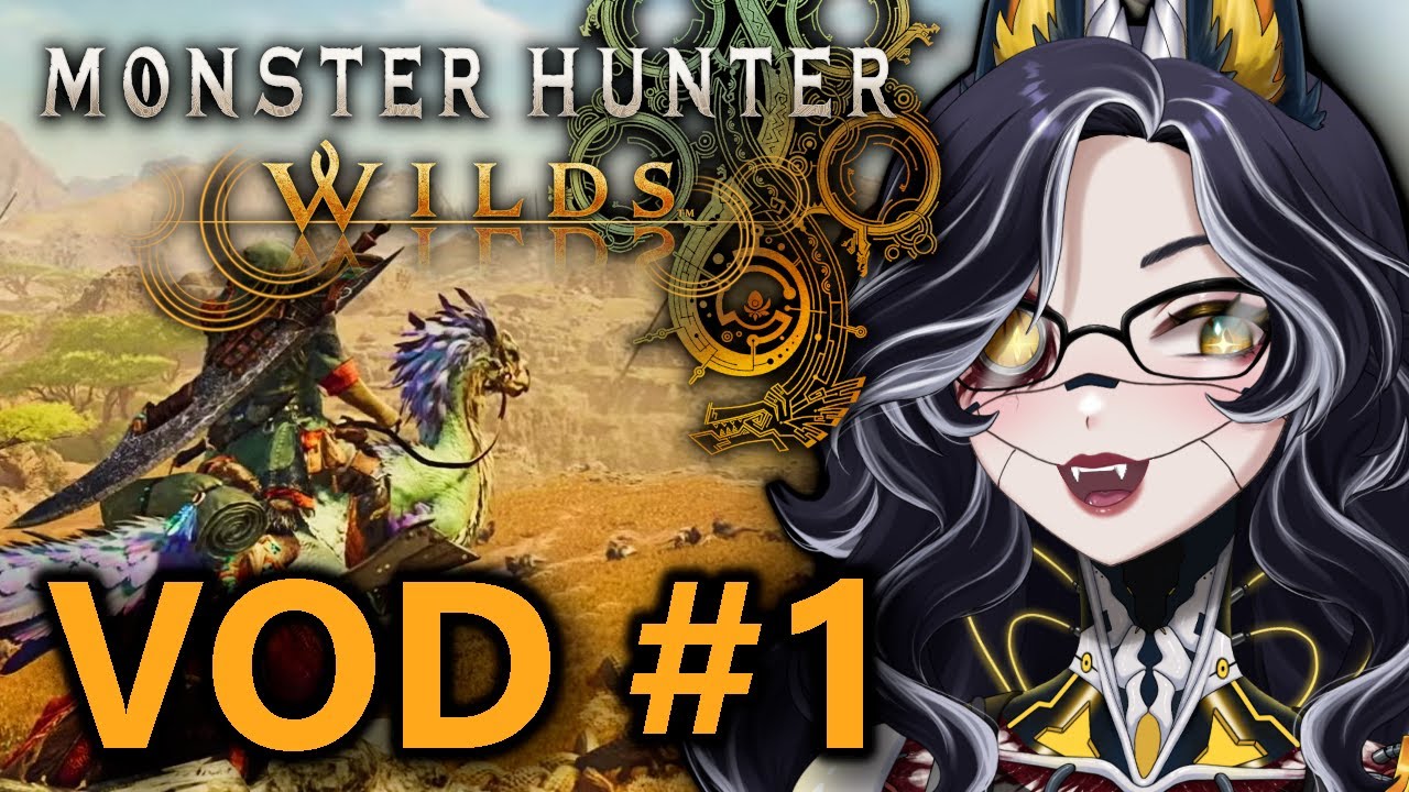 IRL Biologist VTuber Plays Monster Hunter Wilds! | Story | Stream #1 ...