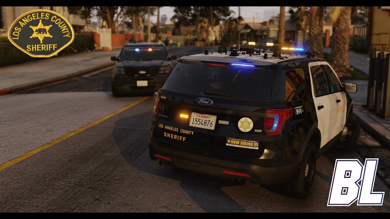 GTA 5 RP - Blue Line | FivePD US - En Shift Avec la LASD ! [FIVE M ...