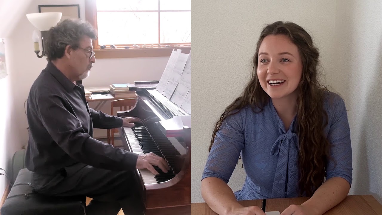 Madison Leonard sings the Letter Aria from Emmeline with the composer ...