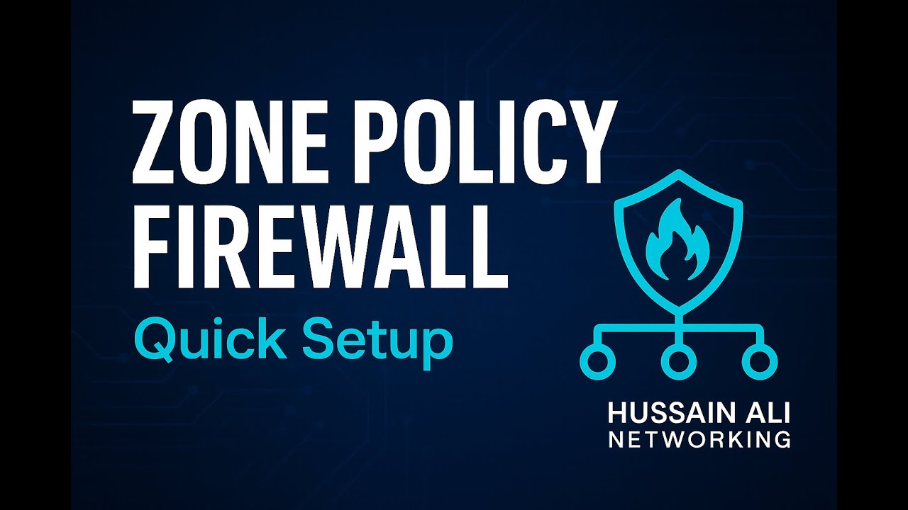 Zone Policy Firewall - YouTube
