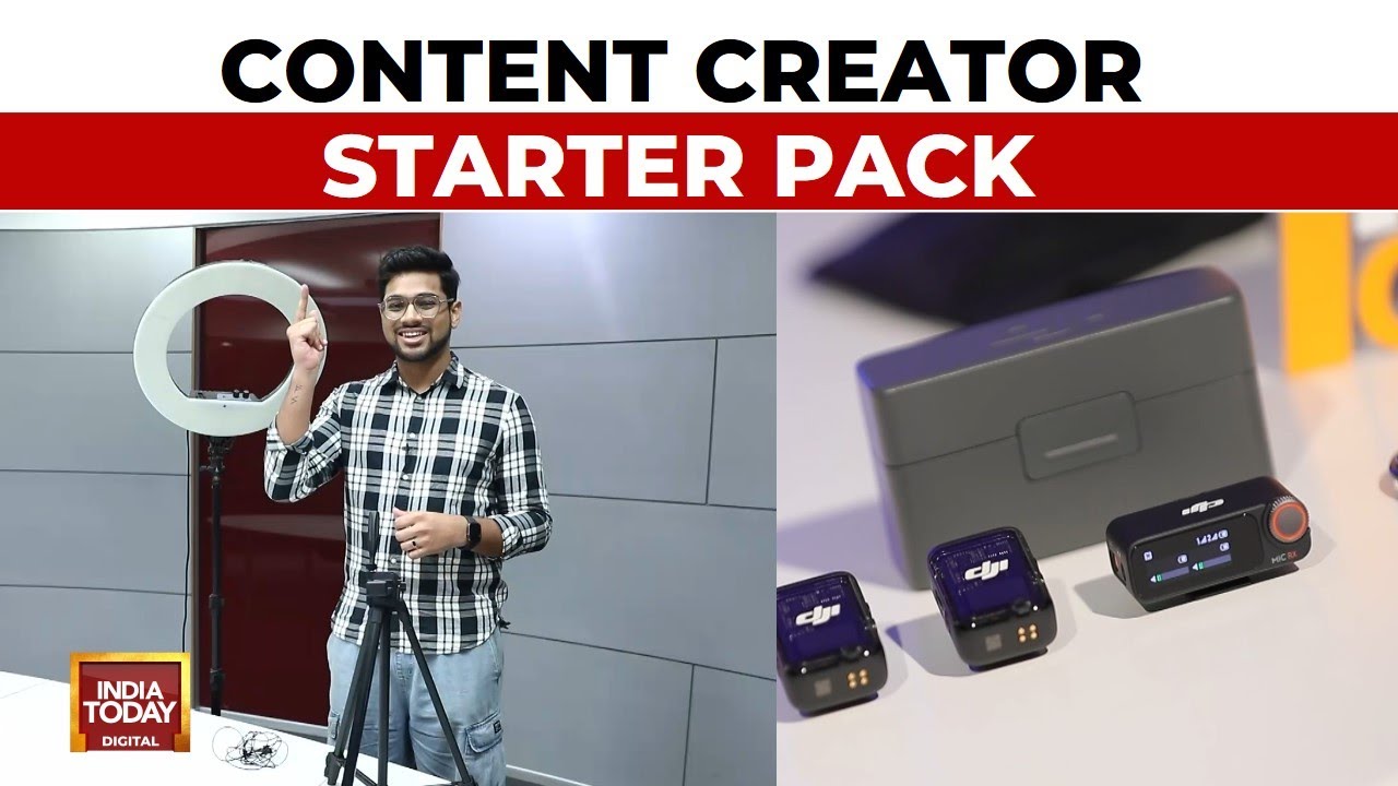 Best Content Creation Gear Under ₹2000 | Tech Today | India Today News ...