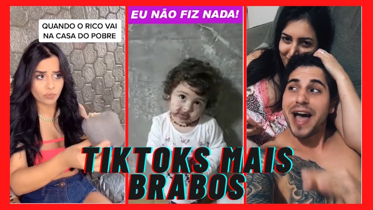 Os Melhores E Mais Brabos Tiktoks De ComÉdia Tente NÃo Rir 1 Youtube
