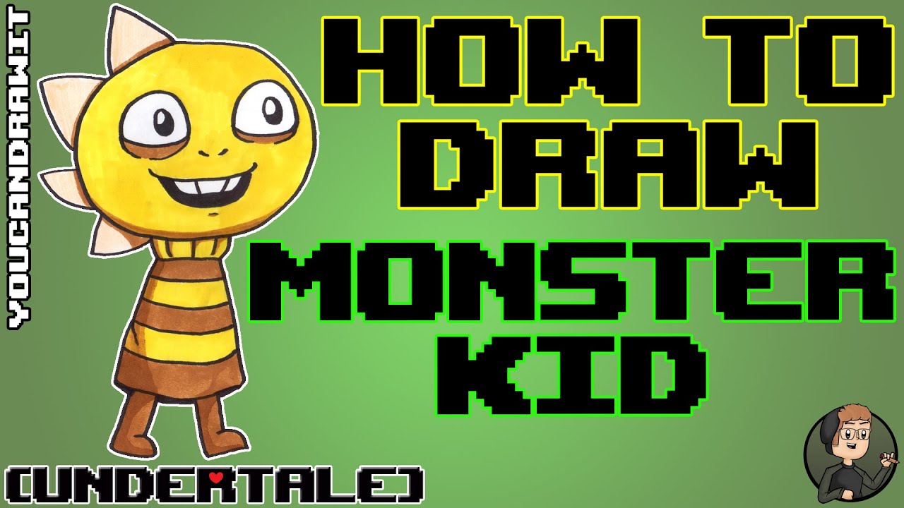 How To Draw Monster Kid from Undertale YouCanDrawIt ツ 1080p HD - YouTube