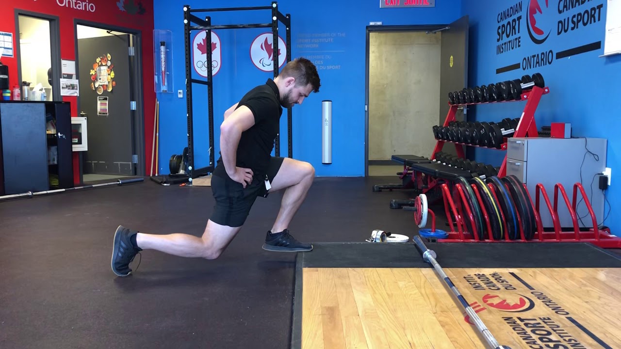 Floating Heel Split Squat - YouTube
