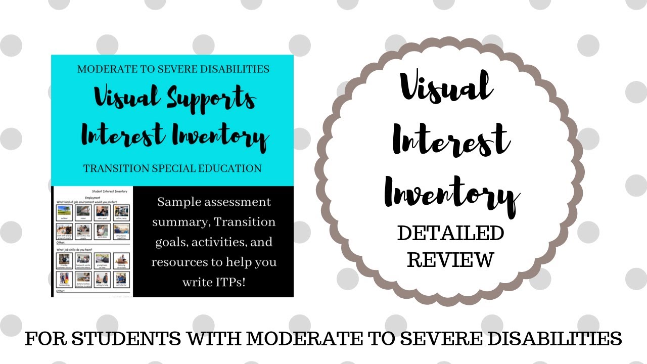 Visual Interest Inventory Detailed Review - YouTube