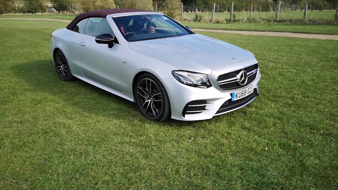 Mercedes E53 AMG Convertible - YouTube