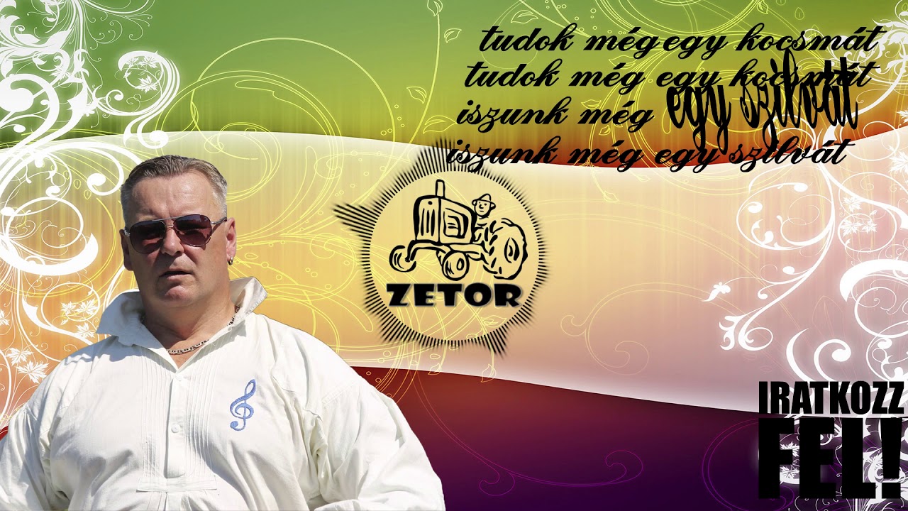 Zetor Zsolti Két pej ló...(Official Lyrics Video) - YouTube