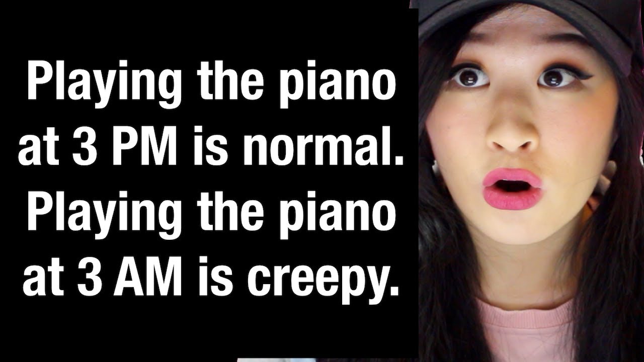 What Is Normal At 3PM But Creepy At 3AM? - YouTube