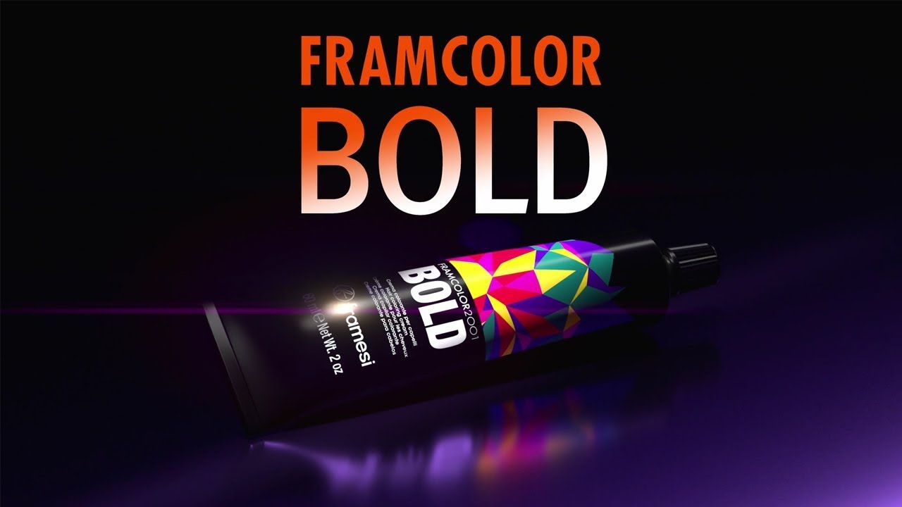 FRAMCOLOR BOLD | FRAMESI ESPAÑA - YouTube