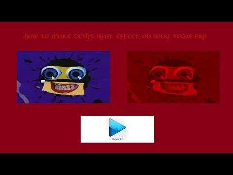How To Make Devil's Blast On Sony Vegas Pro
