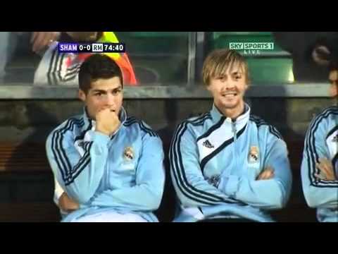 Funny Cristiano Ronaldo Farts On The Bench  Real Madrid vs Shamrock Rovers
