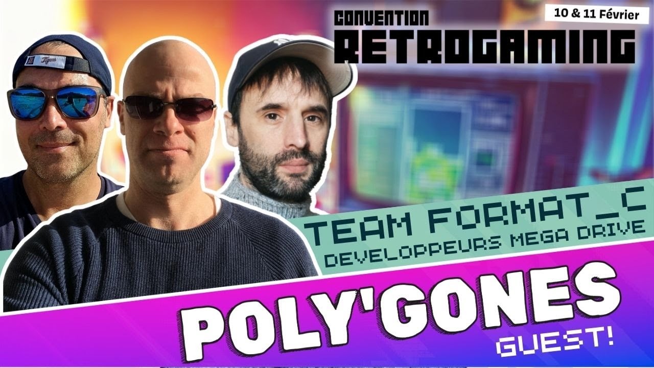 MEGA DRIVE DEV : LA TEAM FORMAT_C EN FORCE ! - YouTube