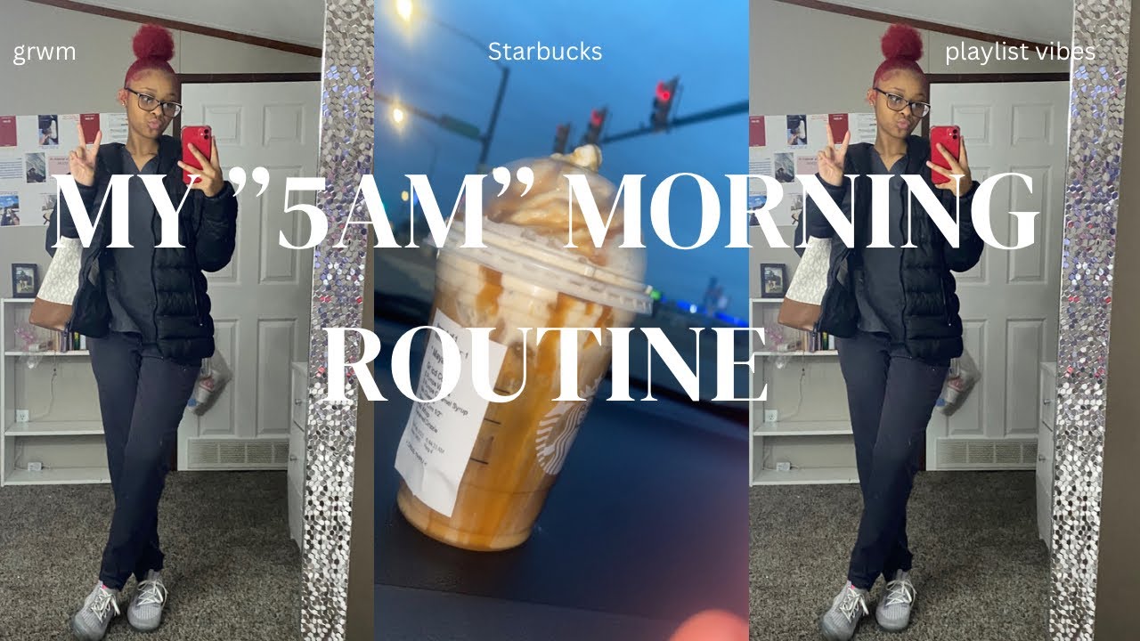MY REAL 5AM MORNING ROUTINE - YouTube