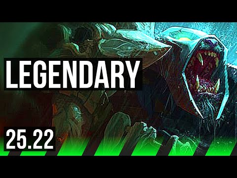 RENGAR vs MASTER YI (JGL) | Legendary, 600+ games | EUW Master | 25.22