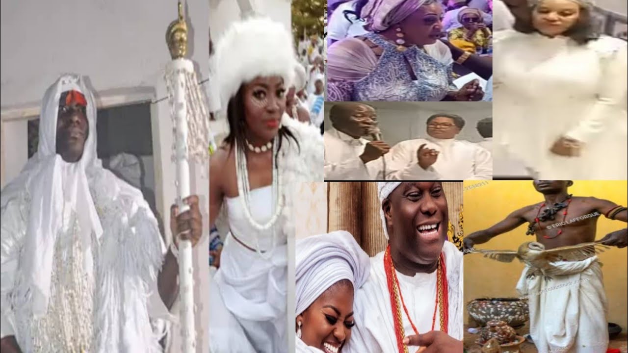 OONI OF IFE QUEEN ASHLEY & IFA PRIESTS COME FOR PROPHETESS PEJU 🔥 OUR ...