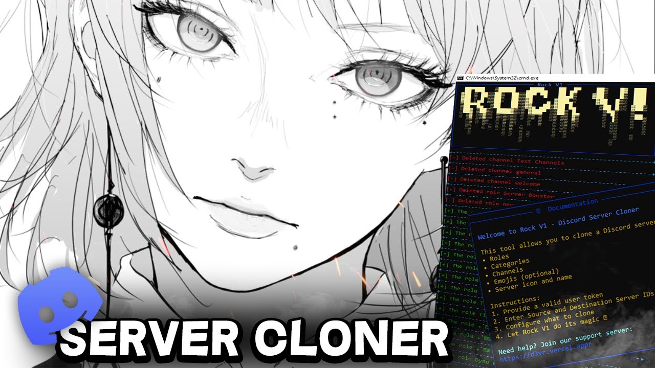 Discord Server Cloner 2025 ⚡ Instantly Copy Channels, Roles, Emojis ...