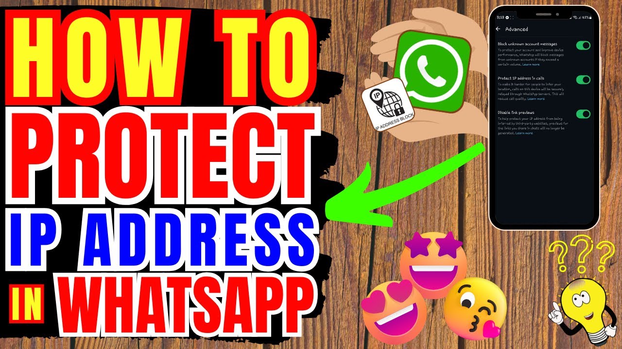 HOW TO PROTECT IP ADDRESS IN WHATSAPP | PAANO PROTEKTAHAN ANG IP ...