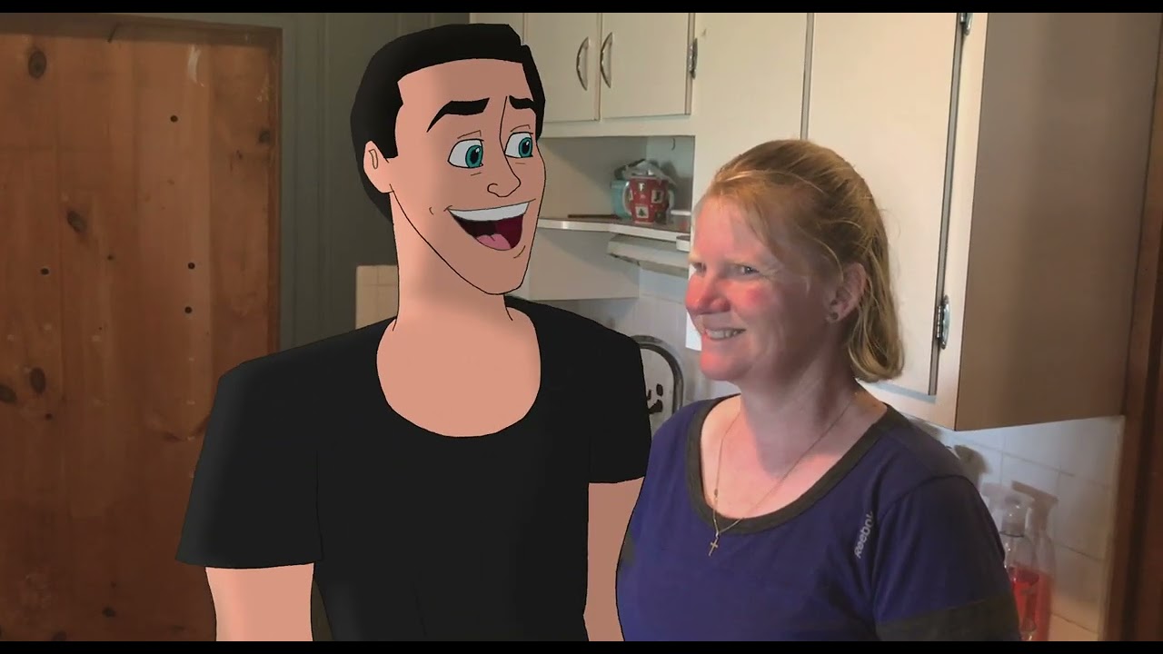 My First Live-Action/Animated Video - YouTube