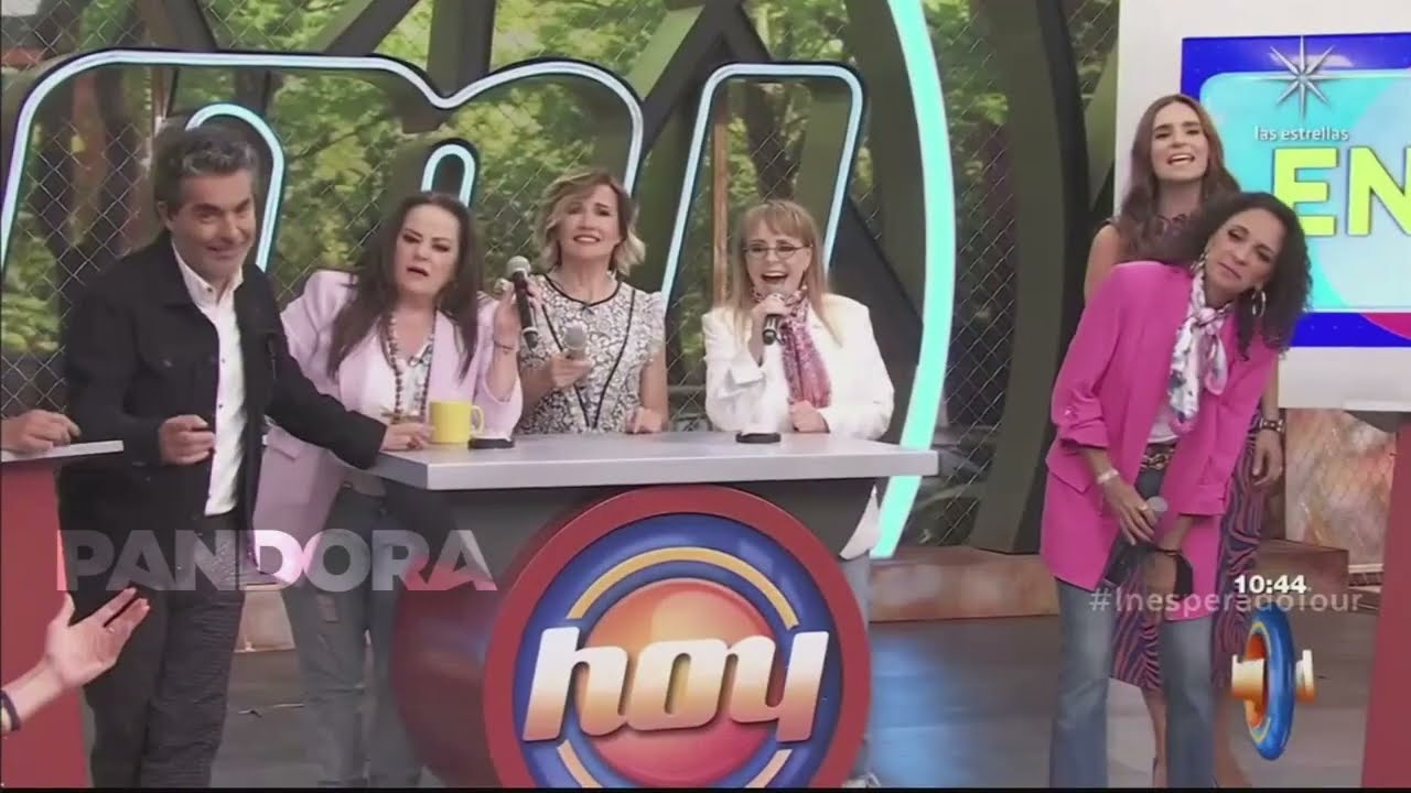 Pandora y Flans en HOY - Inesperado Tour - YouTube