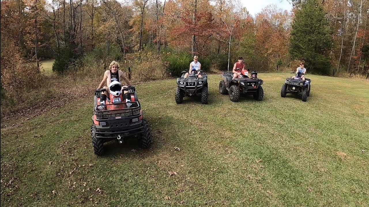 COVID Ride with the Boys: Fall Four Wheeler Ride 2020 - YouTube